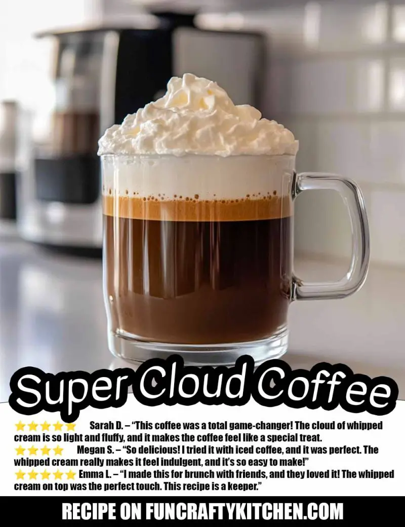 Super Cloud Coffee - FunCraftyKitchen