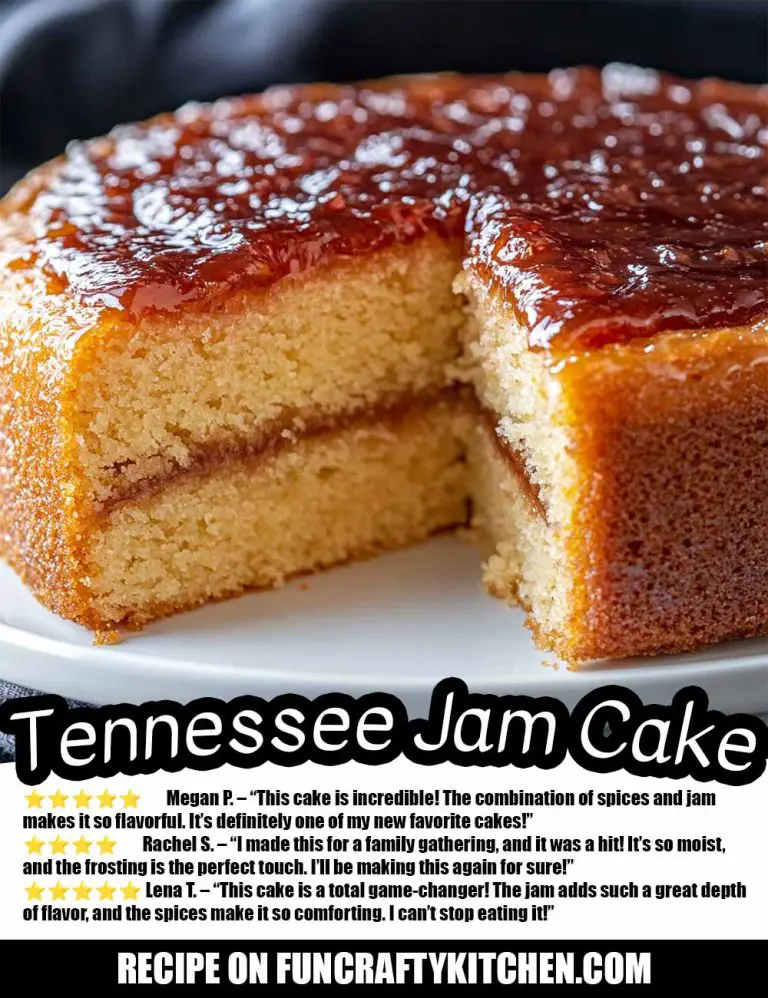 Tennessee Jam Cake - FunCraftyKitchen