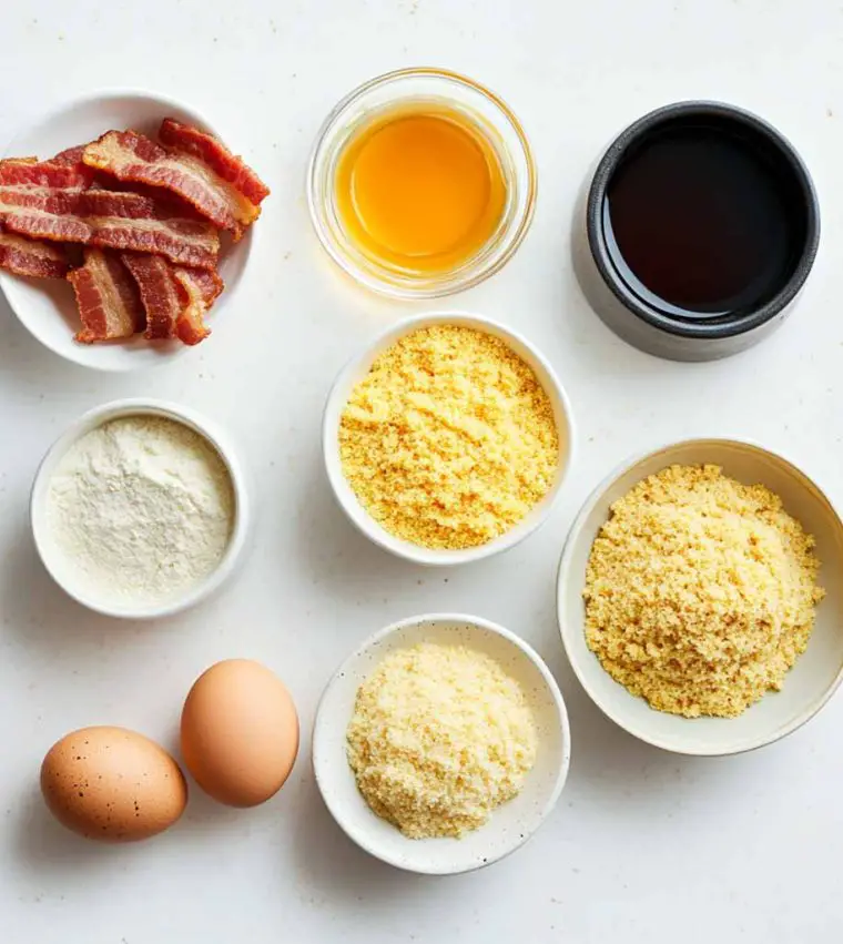 Maple Bacon Cornbread Muffins - FunCraftyKitchen