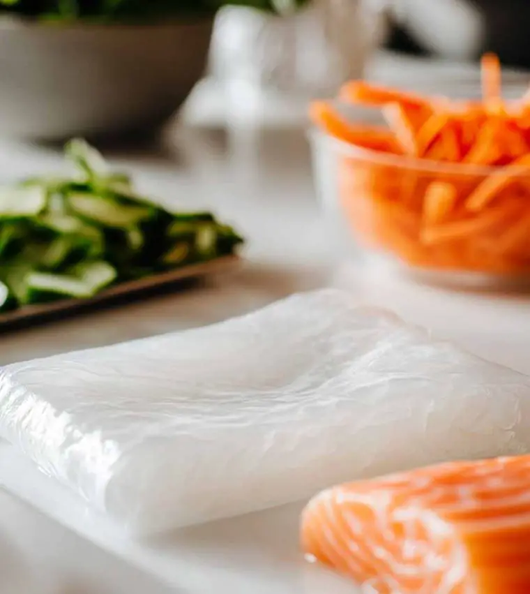 Crispy Salmon Rice Paper Bites - FunCraftyKitchen