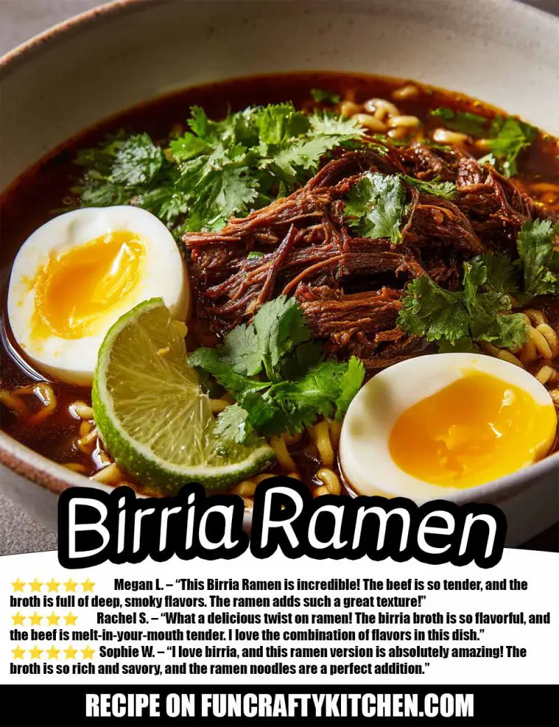 Birria Ramen - FunCraftyKitchen